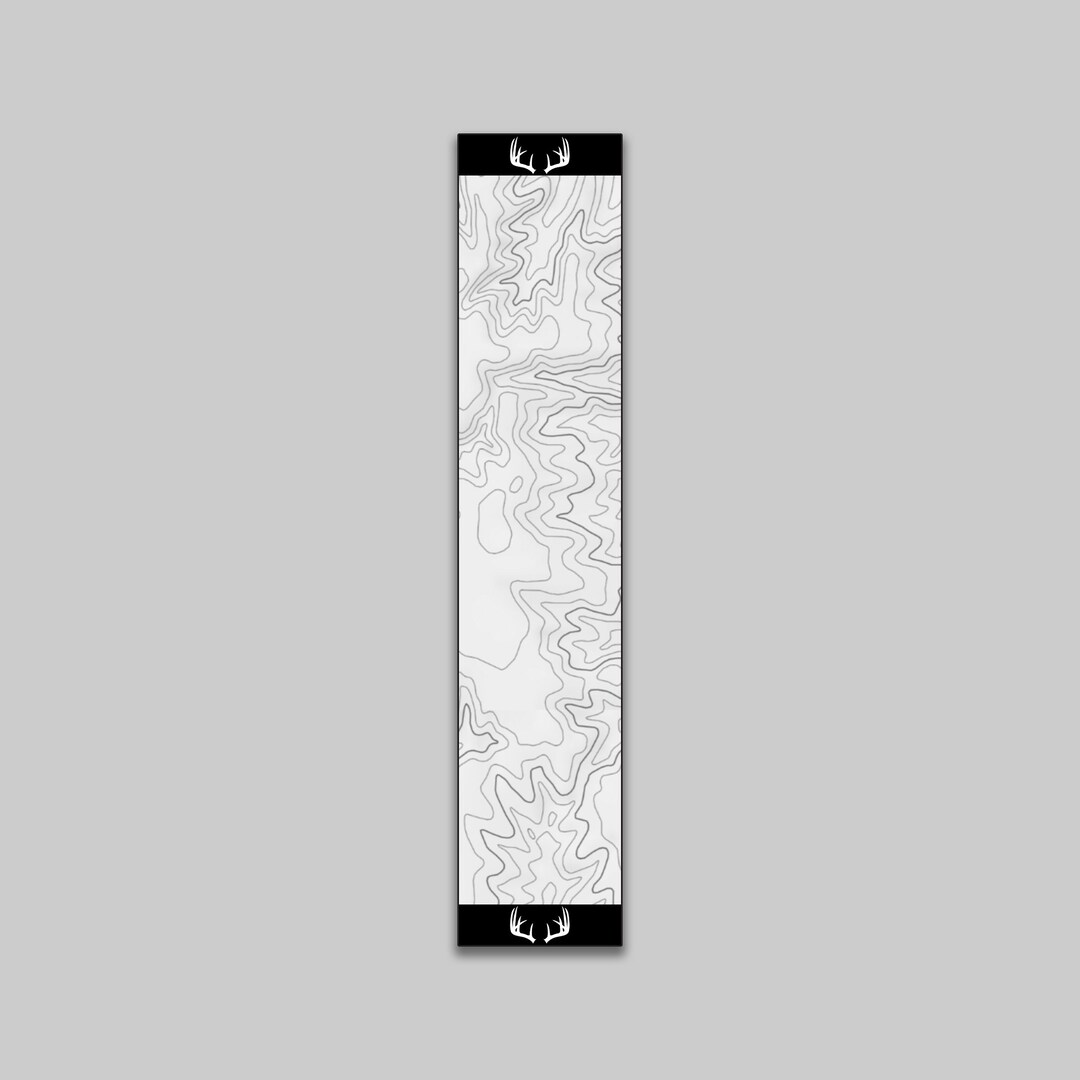 5" Topo Map Arrow Wrap White | 6 or 12 Pack | Deer Hunting | Arrow ...