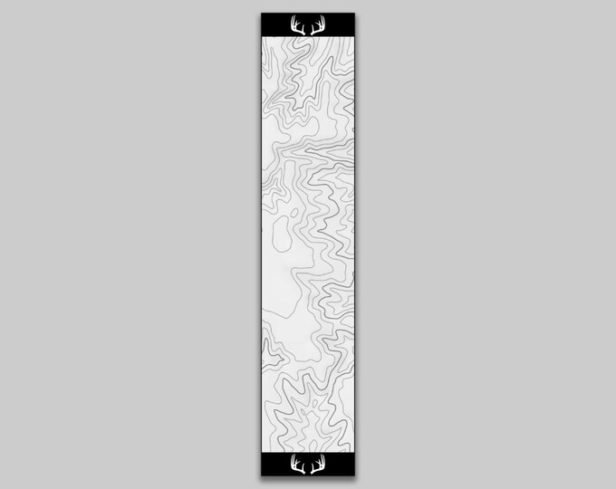 5 Topo Map Arrow Wrap White 6 or 12 Pack Deer Hunting Arrow Sticker - Etsy