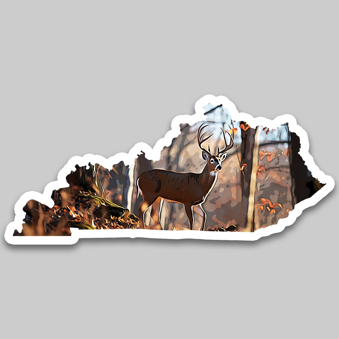 Kentucky Buck Sticker - Etsy