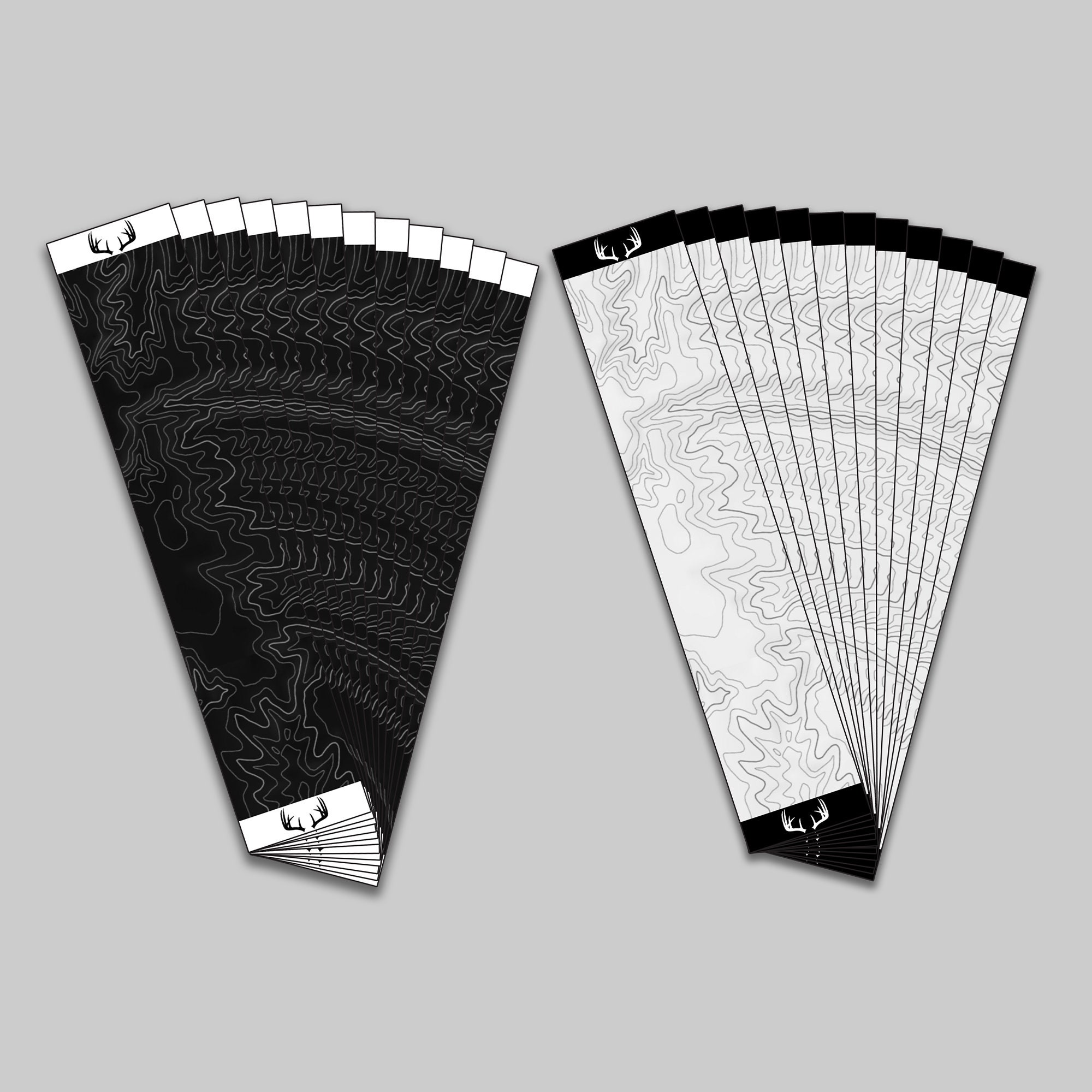 5 Topo Map Arrow Wrap 6 or 12 Pack Deer Hunting Arrow Sticker - Etsy