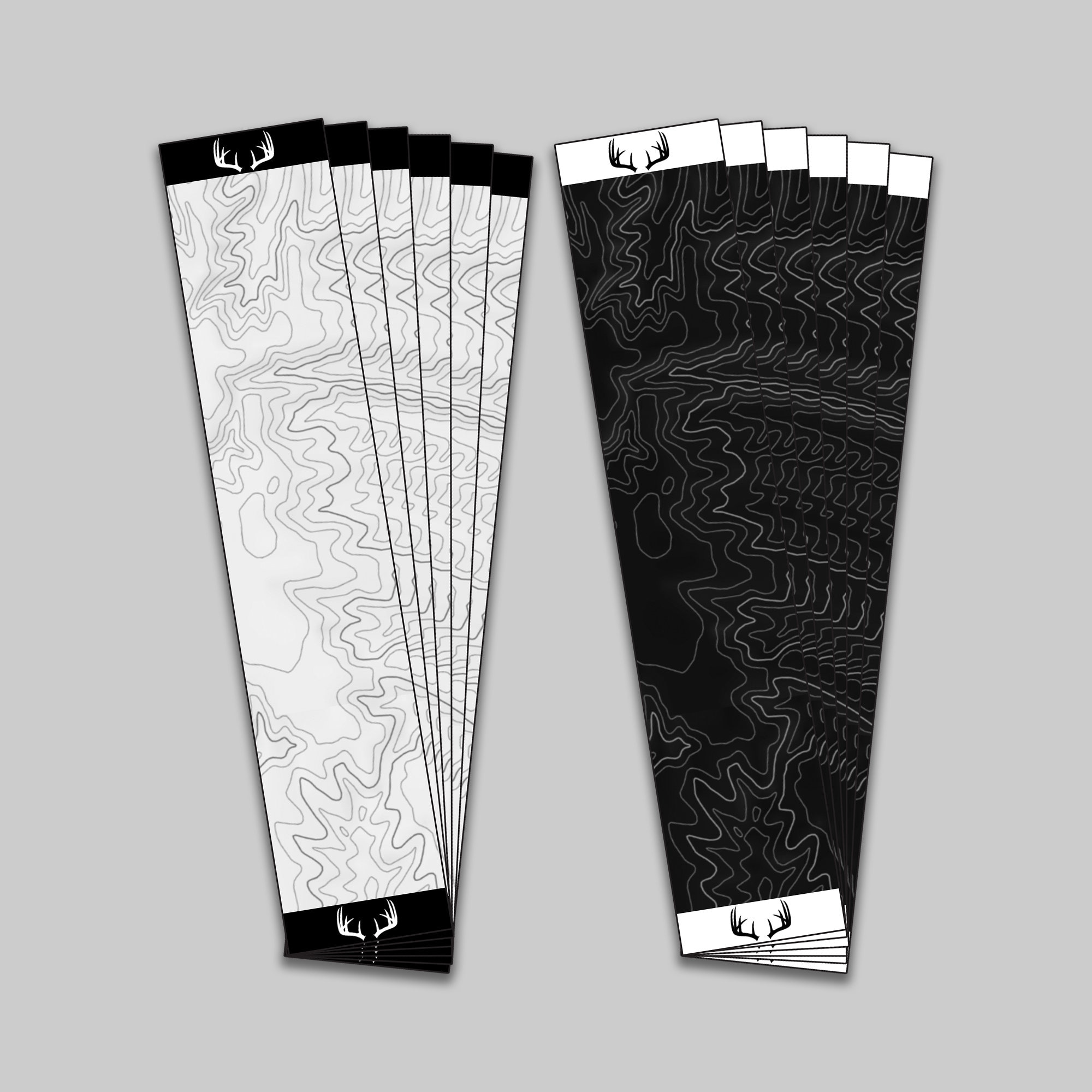 5 Topo Map Arrow Wrap 6 or 12 Pack Deer Hunting Arrow Sticker - Etsy