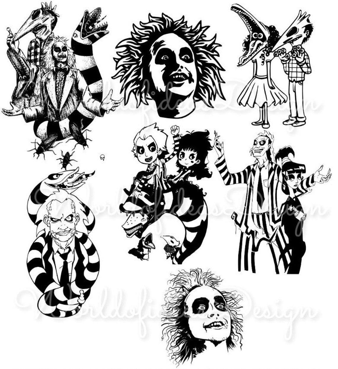 Beetlejuice Bundle SVG, Beetlejuice Files for Cricut, Instant Download ...