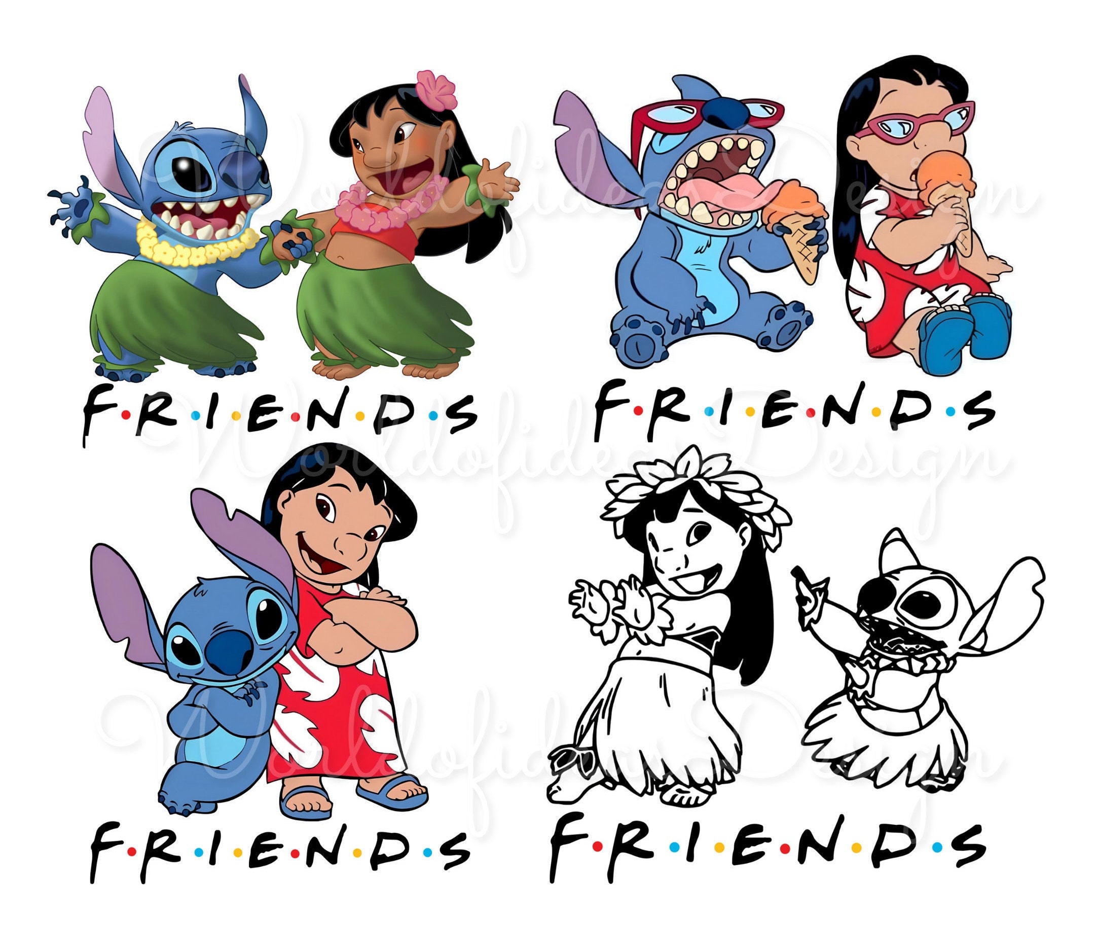 Lilo and Stitch SVG Bundle for Cricut and Sublimation, Stitch Cut Files ...