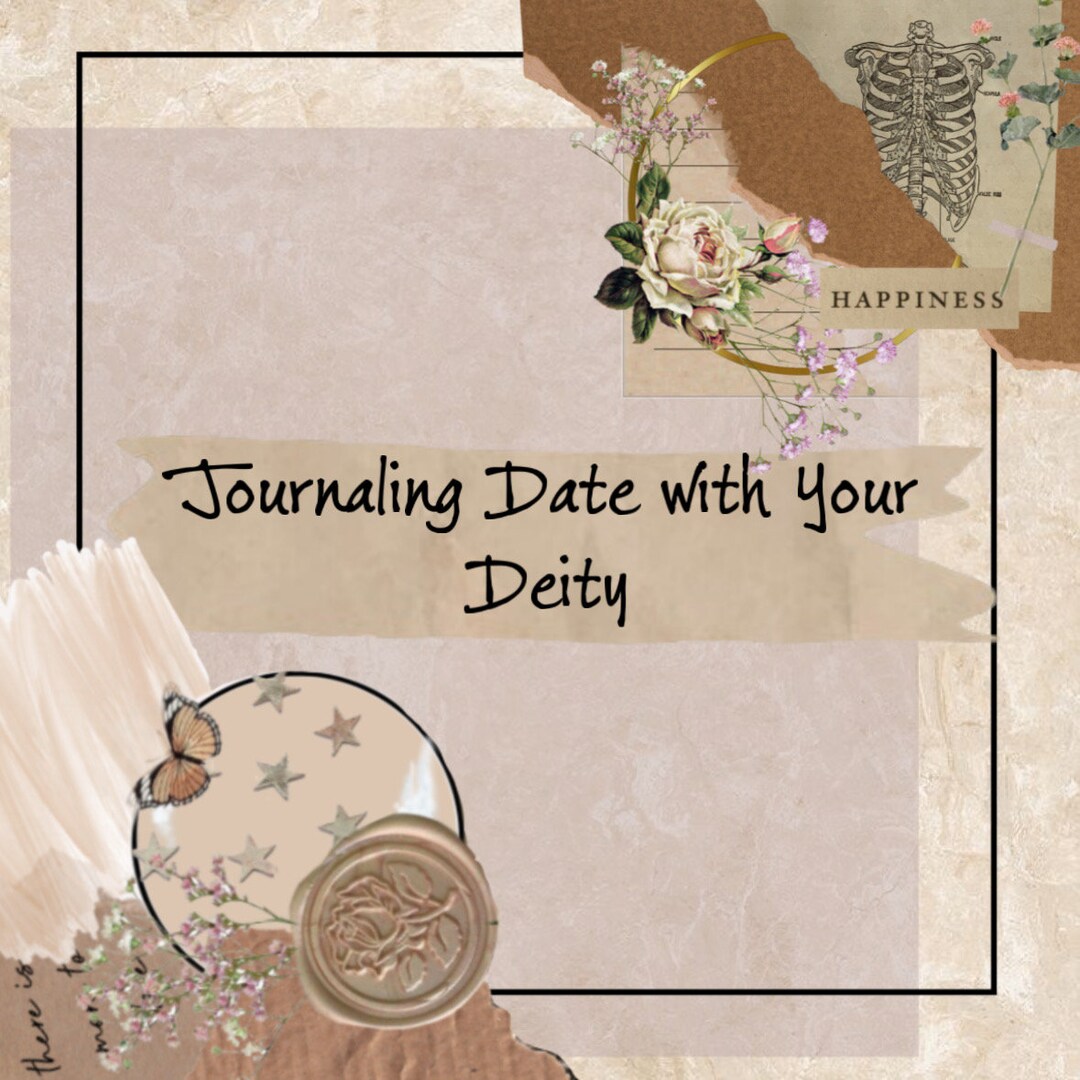 Journaling Date With Your Deity - Etsy