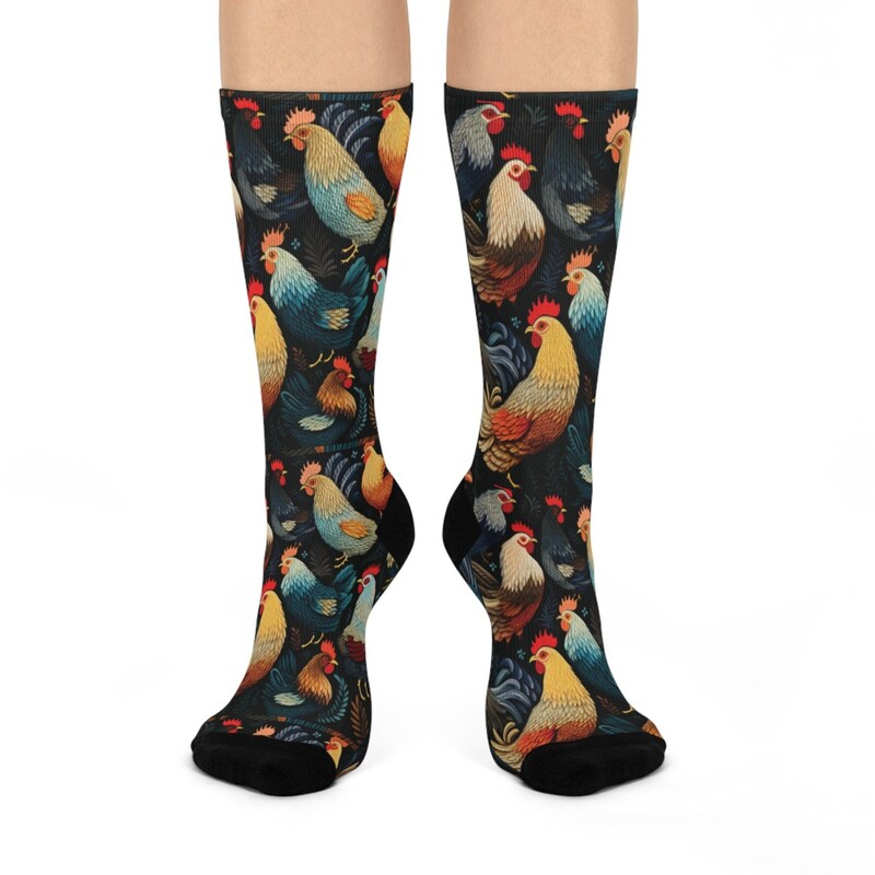 Chicken Socks - Etsy