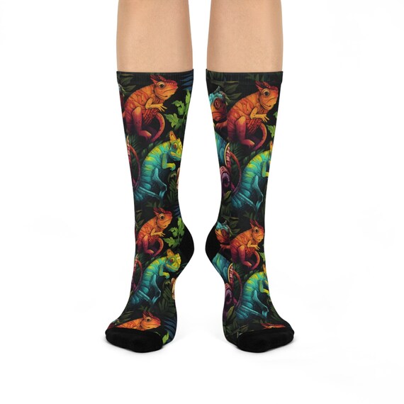 Chameleon Logo Socks