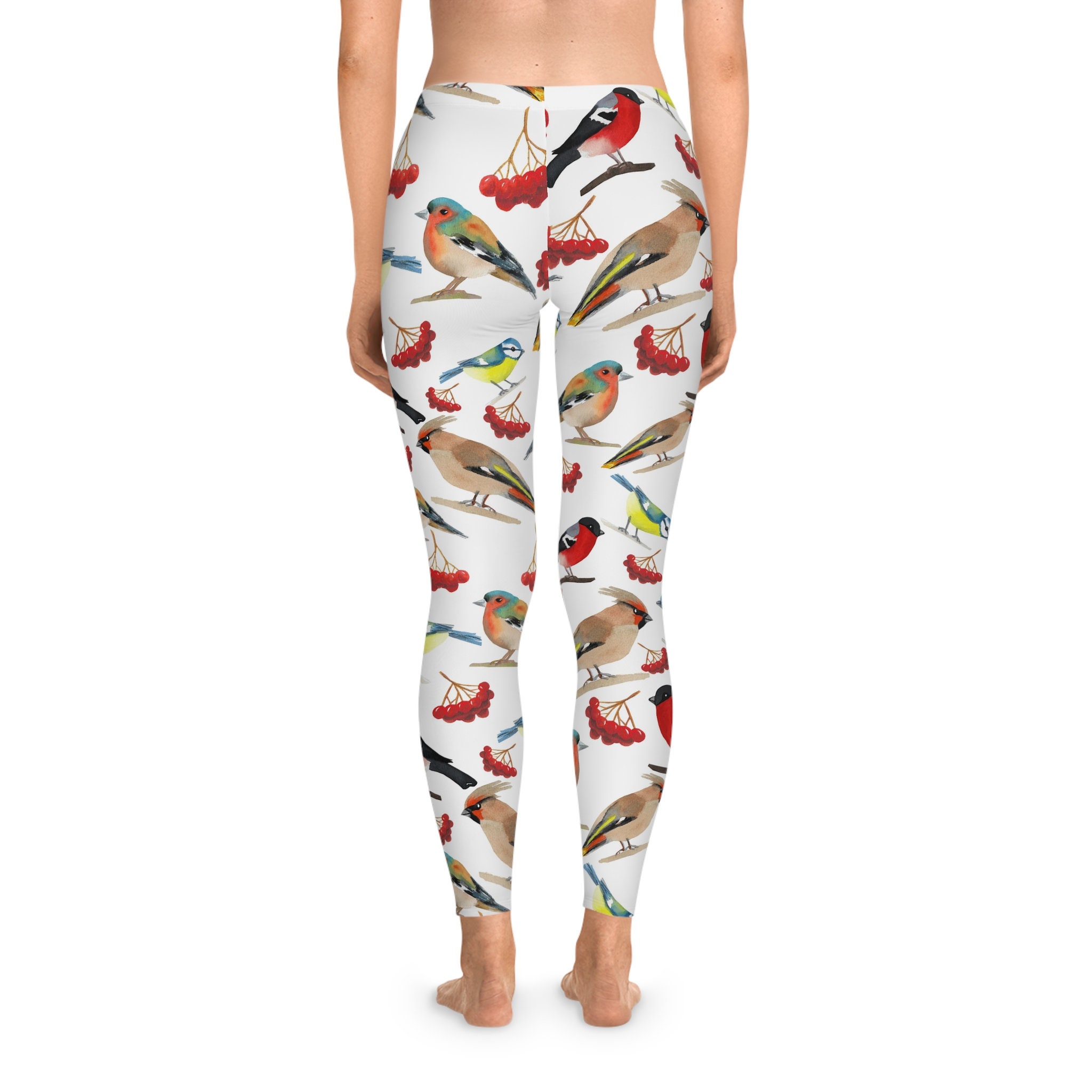 Bird Themed Stretchy Leggings - Etsy