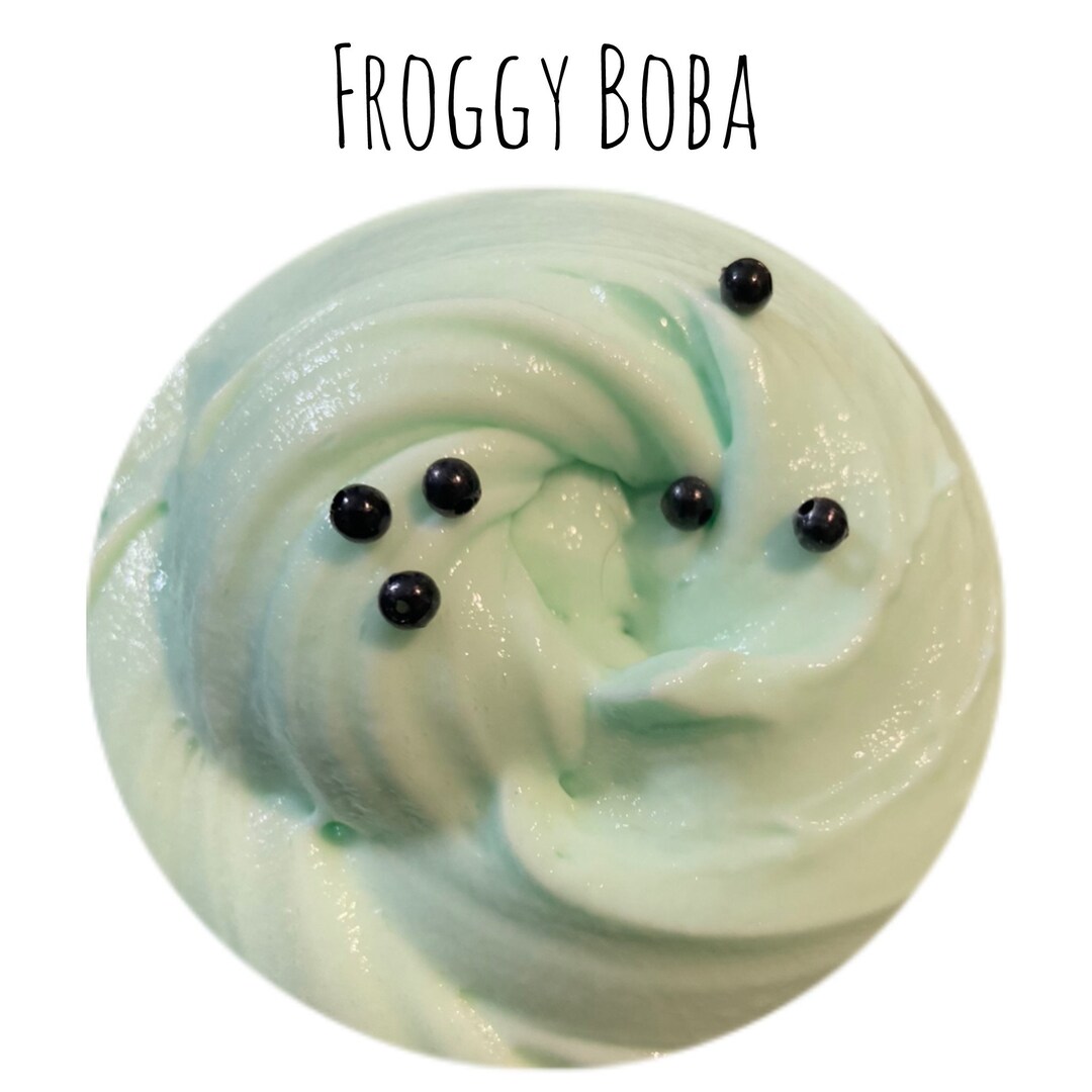 Froggy Boba Slime Thick and Glossy - Etsy