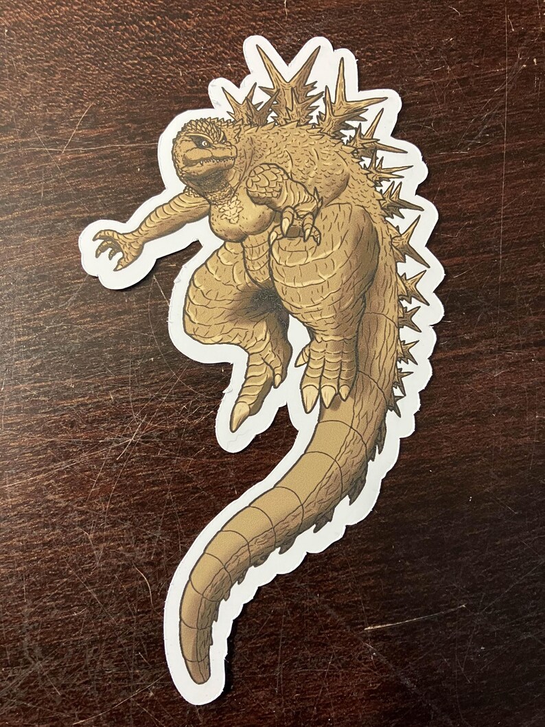 Godzilla Minus One Sticker (matte/vinyl/holographic, Small and ...