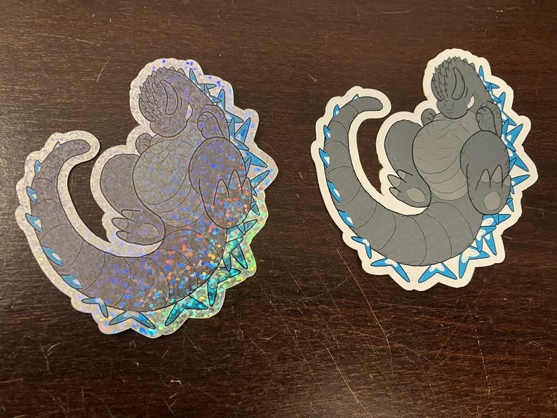 Chibi Godzilla Stickers (various Design and Package Options!) - Etsy