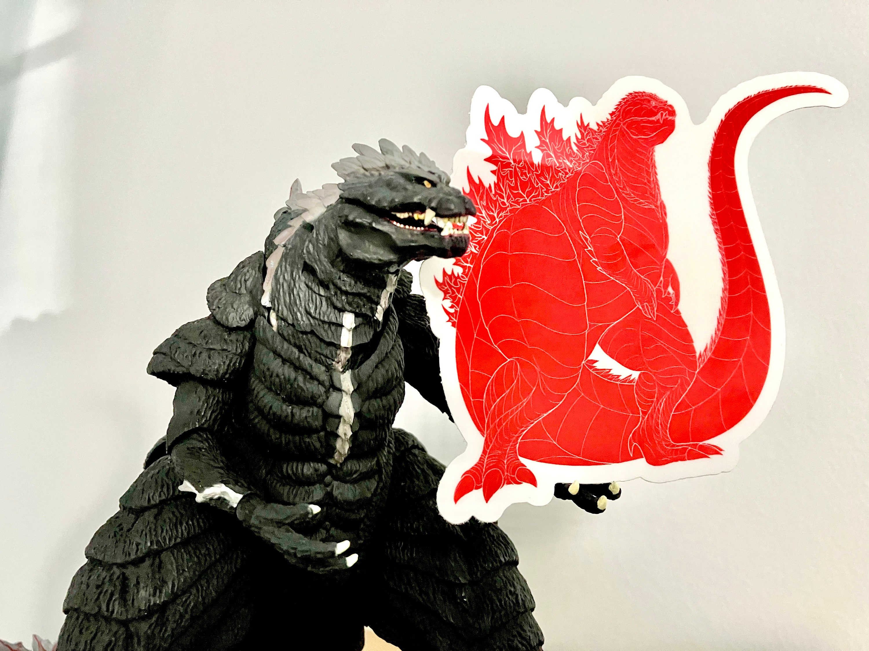 Godzilla Singular Point Vinyl Sticker - Etsy