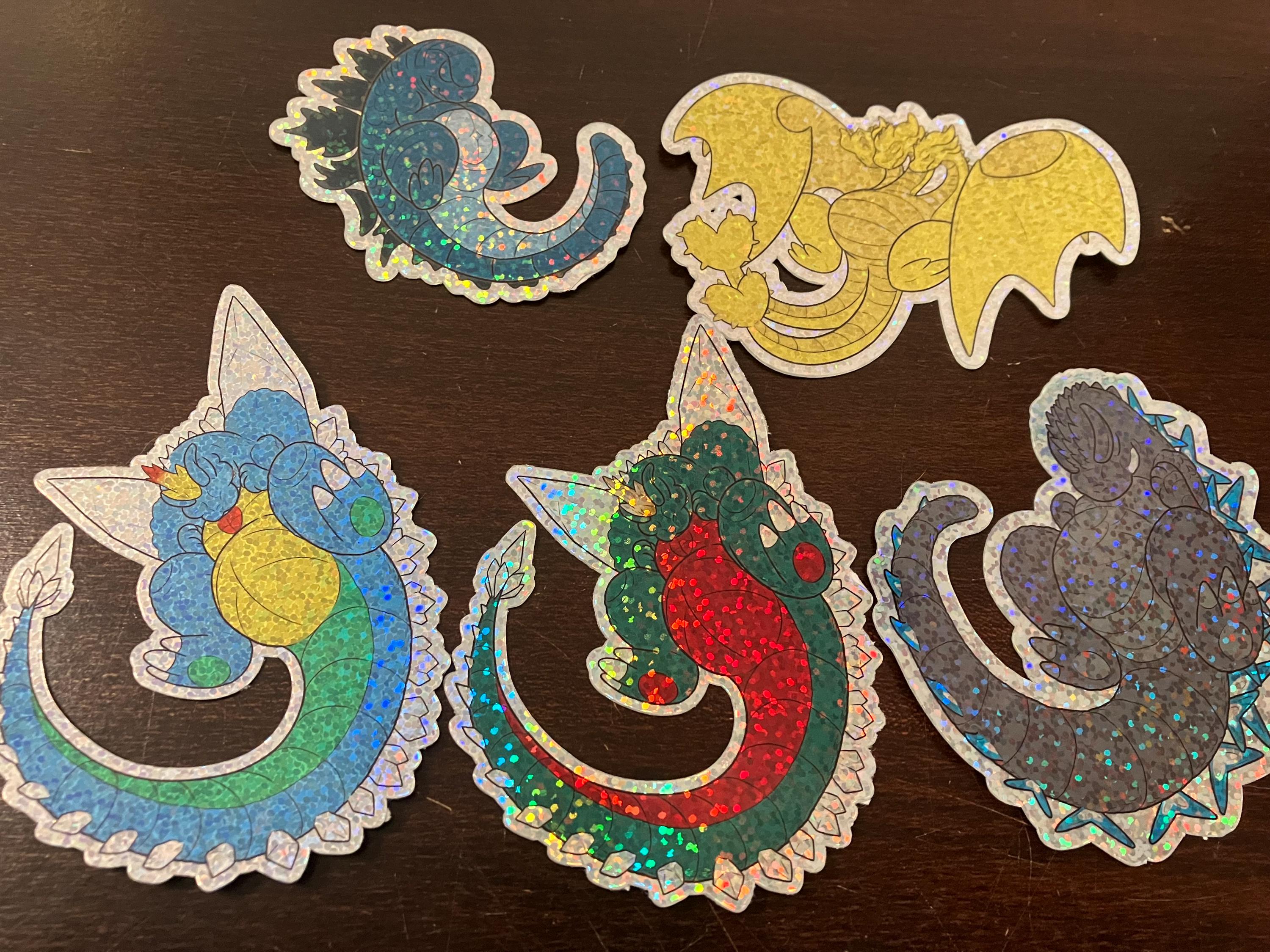 Chibi Godzilla Stickers (various Design and Package Options!) - Etsy
