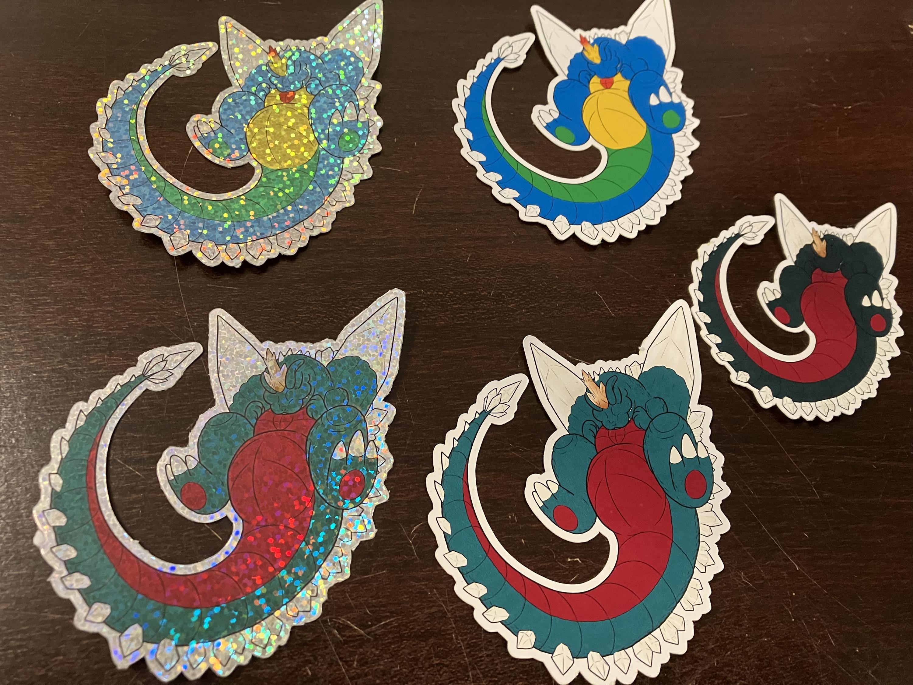 Chibi Godzilla Stickers (various Design and Package Options!) - Etsy