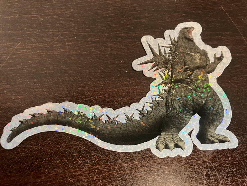 Godzilla Minus One Sticker (matte/vinyl/holographic, Small and ...