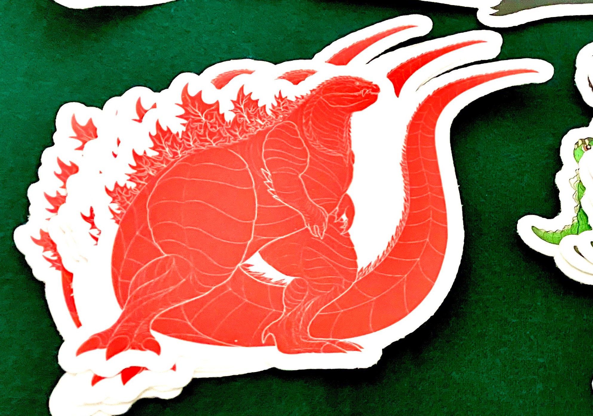 Godzilla Singular Point Vinyl Sticker 4.5''x4'' - Etsy