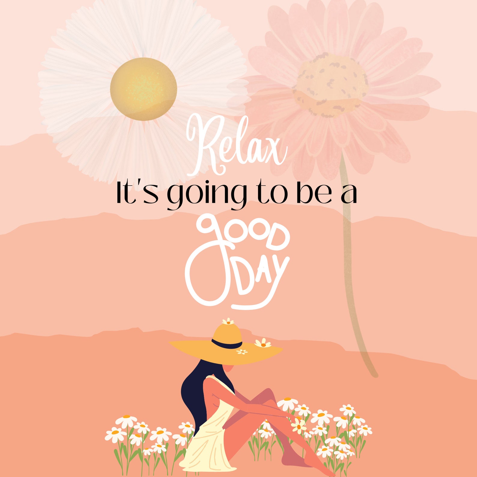 Relax, Good Day Phone Wallpaper Digital Download - Etsy