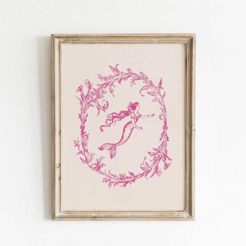 Preppy Mermaid - Etsy