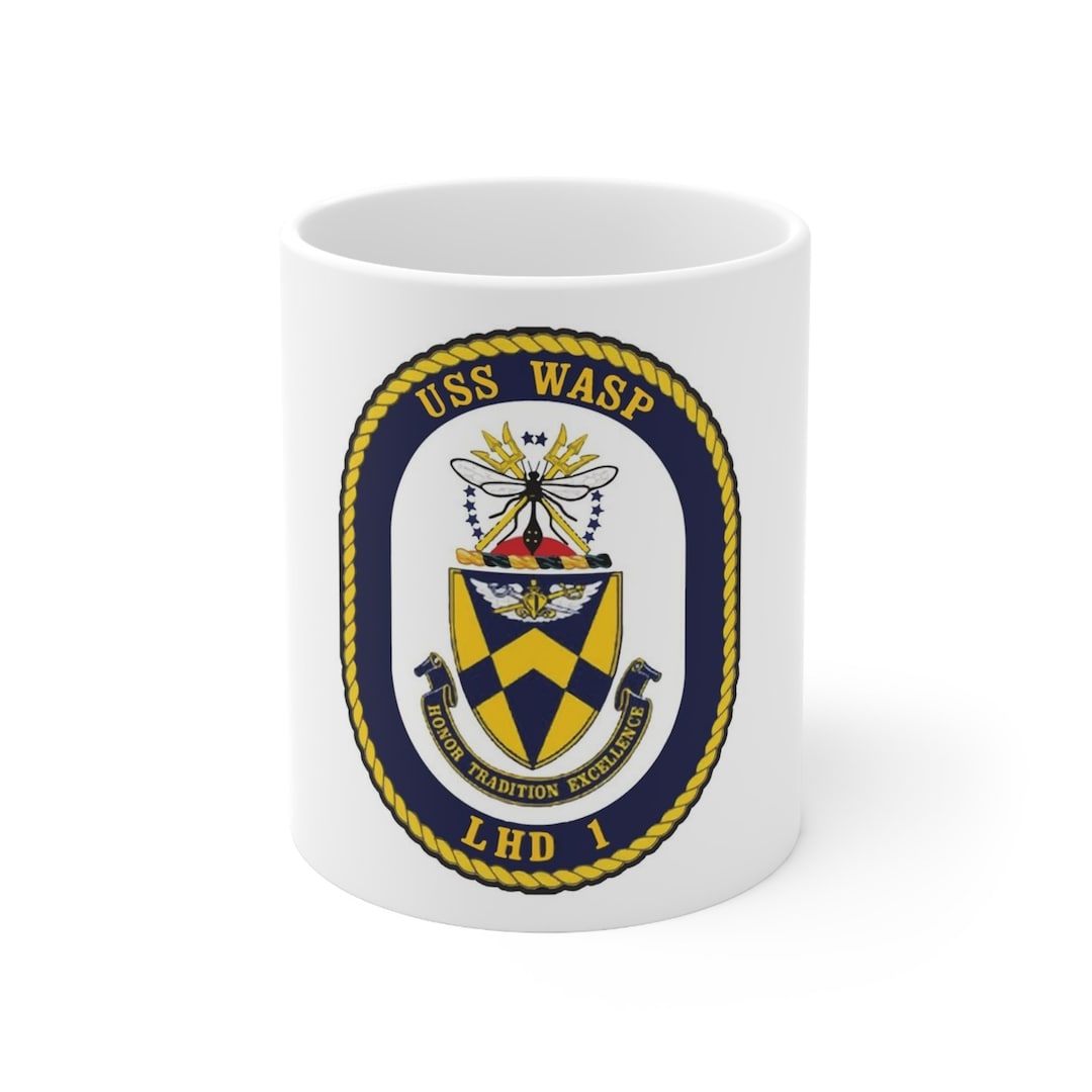 USS Wasp LHD-1 Amphibious Assault Ship Ceramic Mug Cup 11oz - Etsy