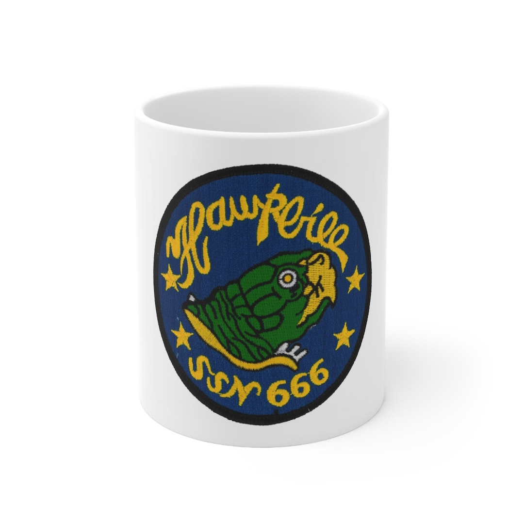 USS Hawkbill SSN-666 Submarine Ceramic Mug Cup 11oz - Etsy