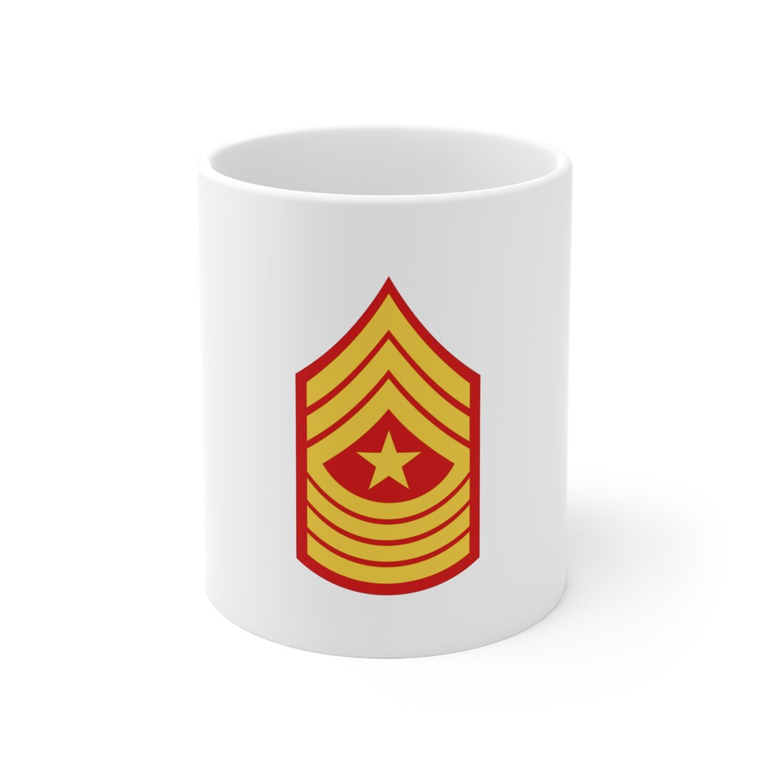 Sergeant Major E9 US Enlisted Rank Ceramic Mug Cup 11oz - Etsy UK