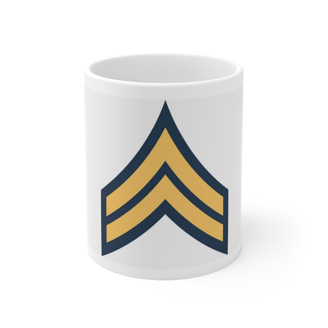 Corporal E4 US Army Enlisted Rank Ceramic Mug Cup 11oz - Etsy
