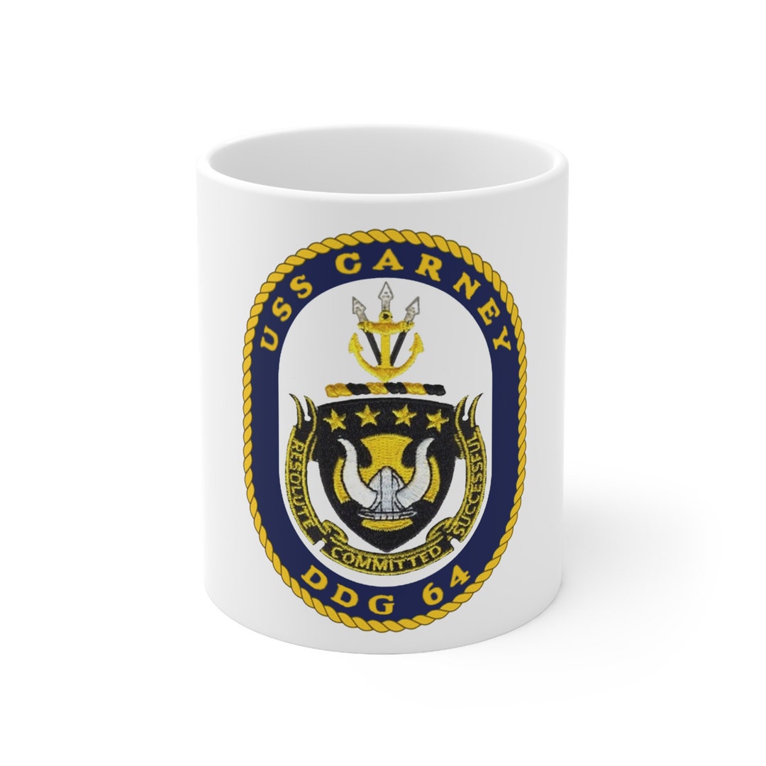 USS Carney DDG-64 Guided Missile Destroyer Ceramic Mug Cup - Etsy