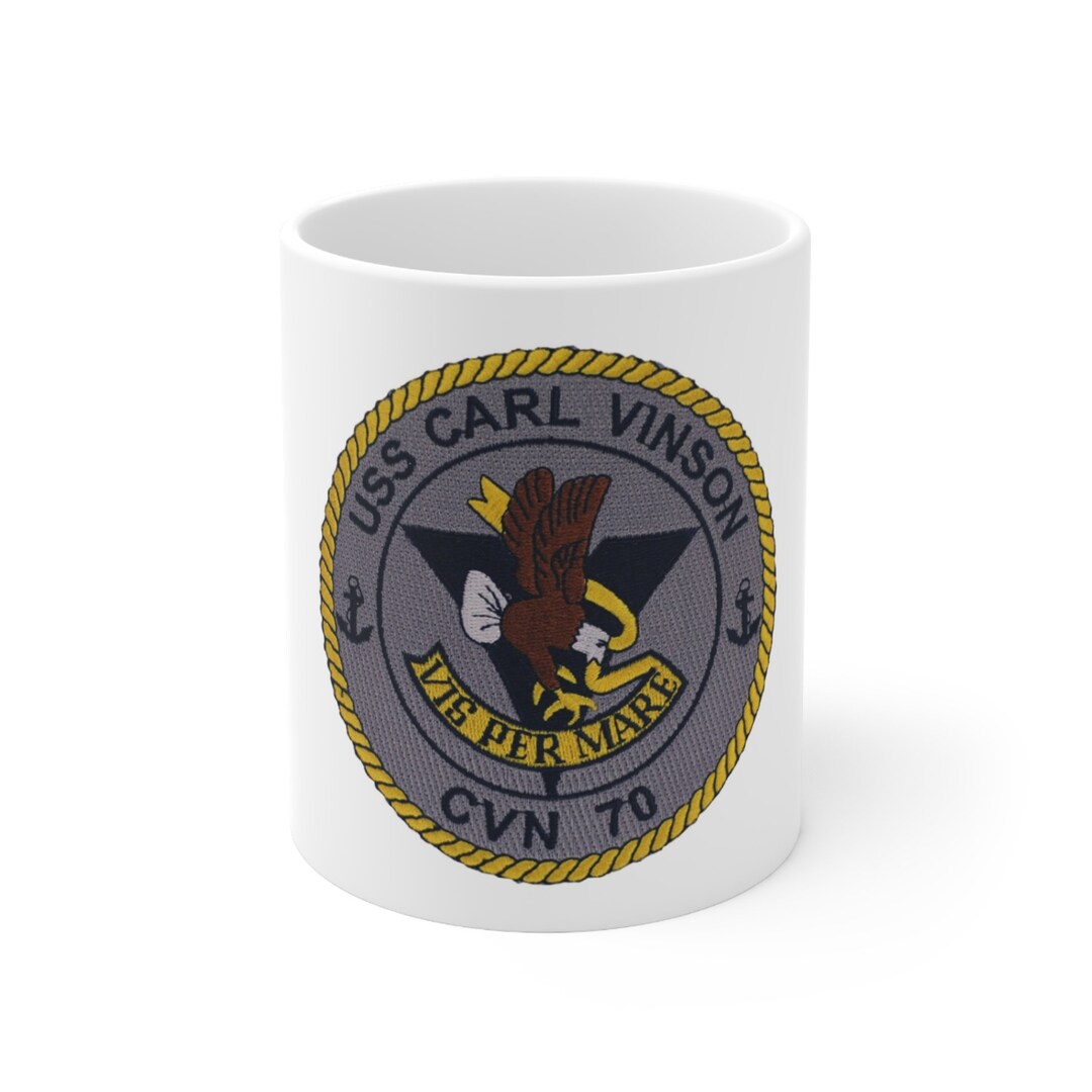 USS Carl Vinson CVN 70 Aircraft Carrier Ceramic Mug Cup 11oz - Etsy