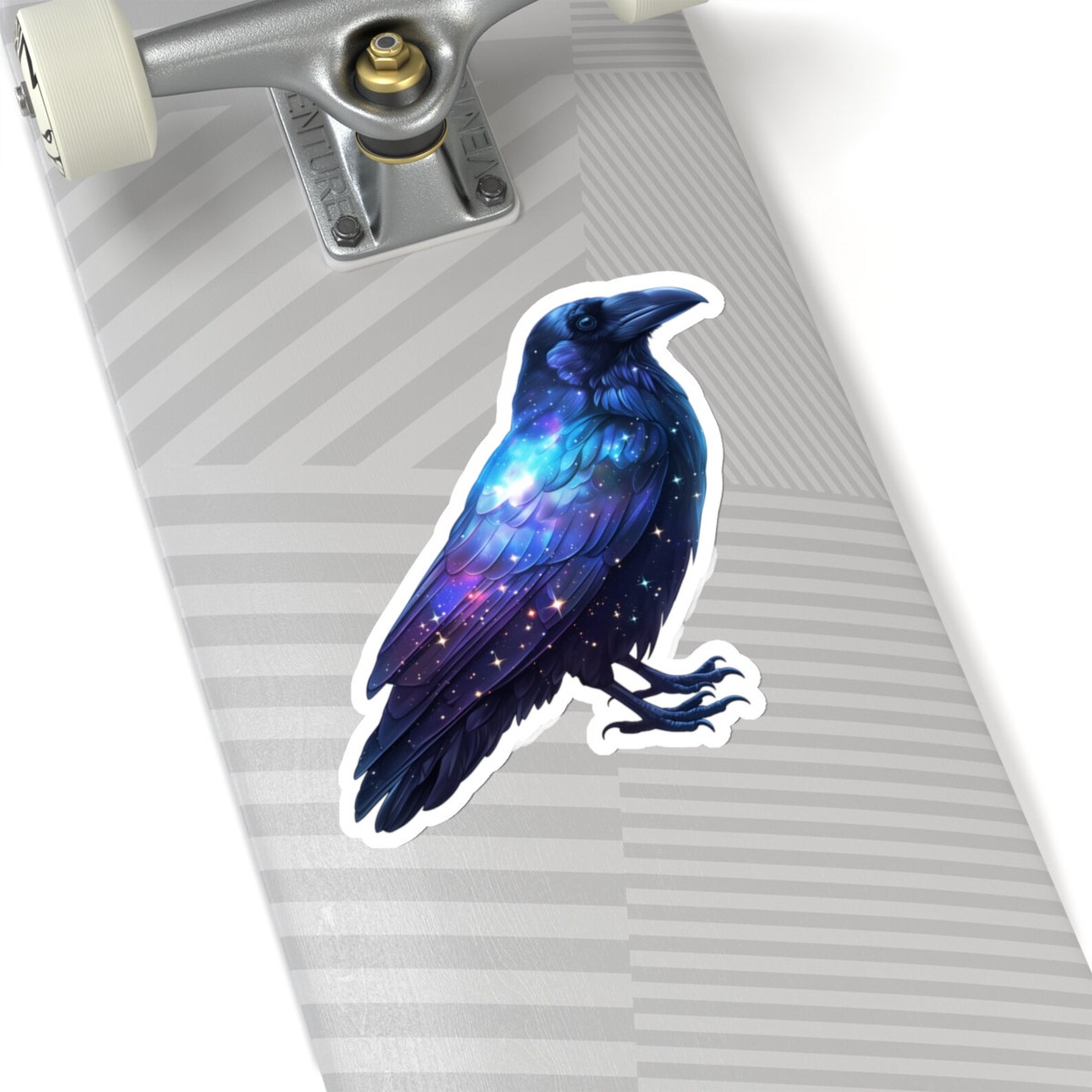 Galaxy Crow Sticker Galaxy Raven Sticker Crow Sticker Raven Sticker ...