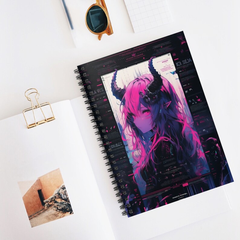 Anime Girl Art Notebook Anime Art Notebook Anime Journal Art Anime ...