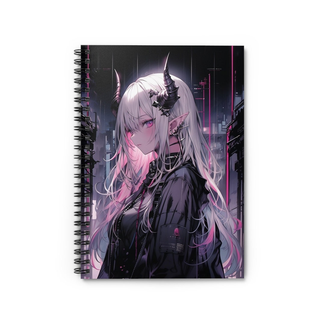 Anime Girl Art Notebook Anime Art Notebook Anime Journal Art Anime ...