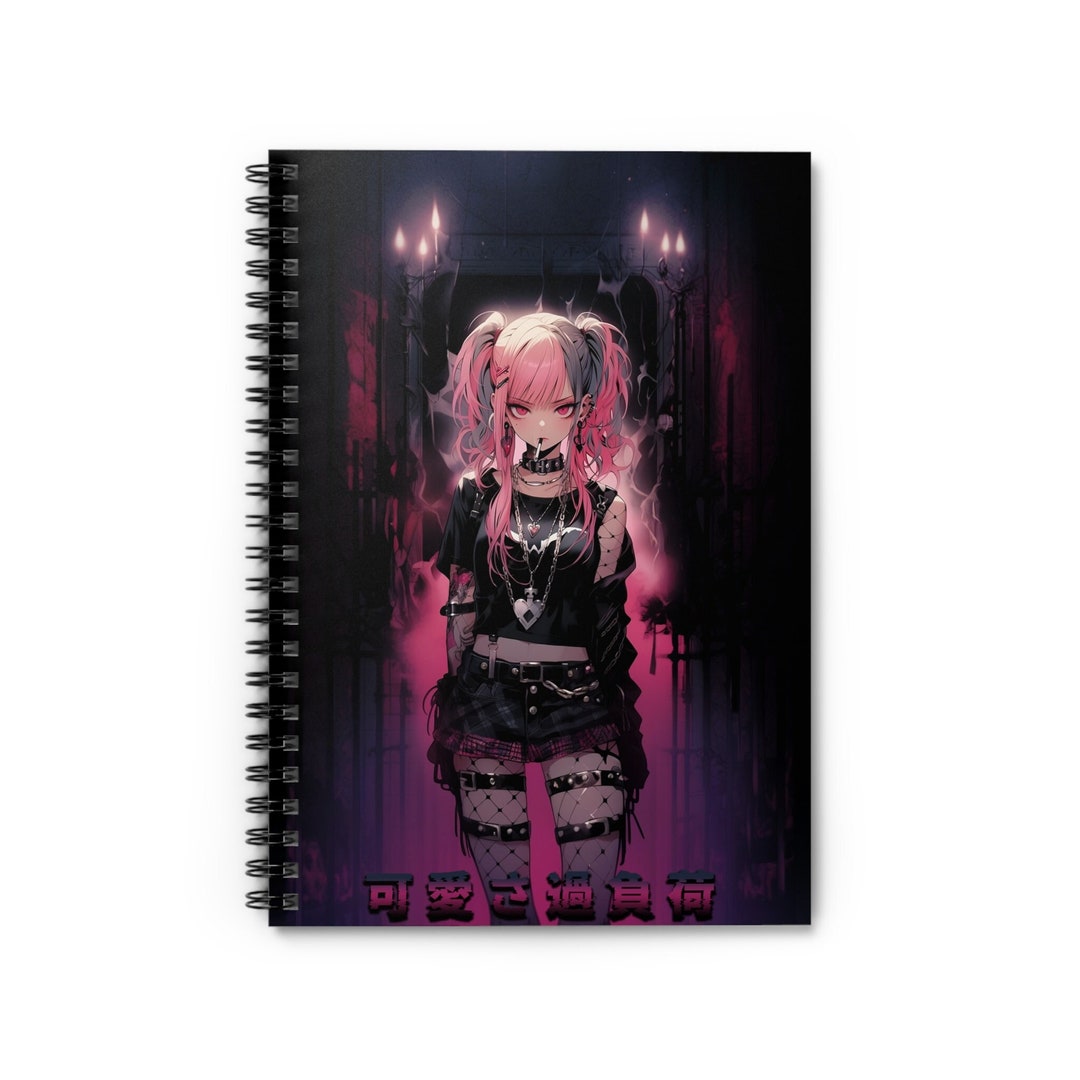 Anime Girl Art Notebook Anime Art Notebook Anime Journal Art Anime ...