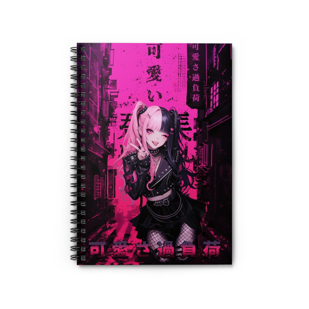 Anime Notebook Anime Journal Anime Aesthetic Anime School Supplies ...