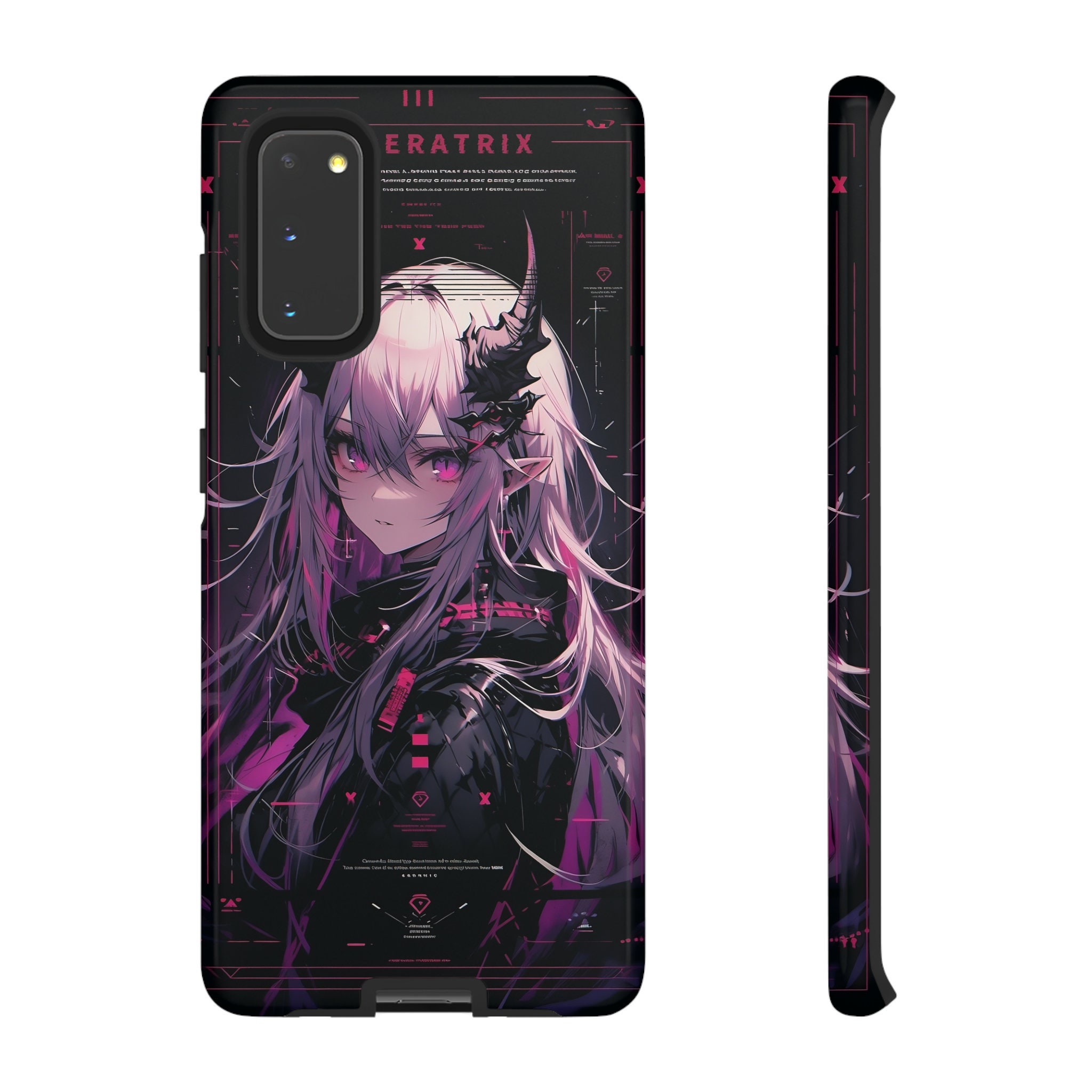 Anime Phone Case Demon Girl Girl Phone Case Anime Android Phone Case ...