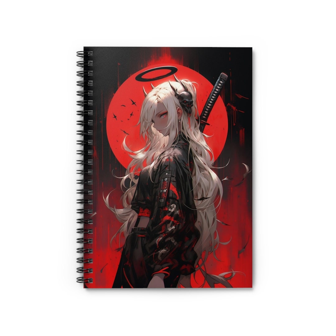 Anime Girl Art Notebook Anime Art Notebook Anime Journal Art Anime ...