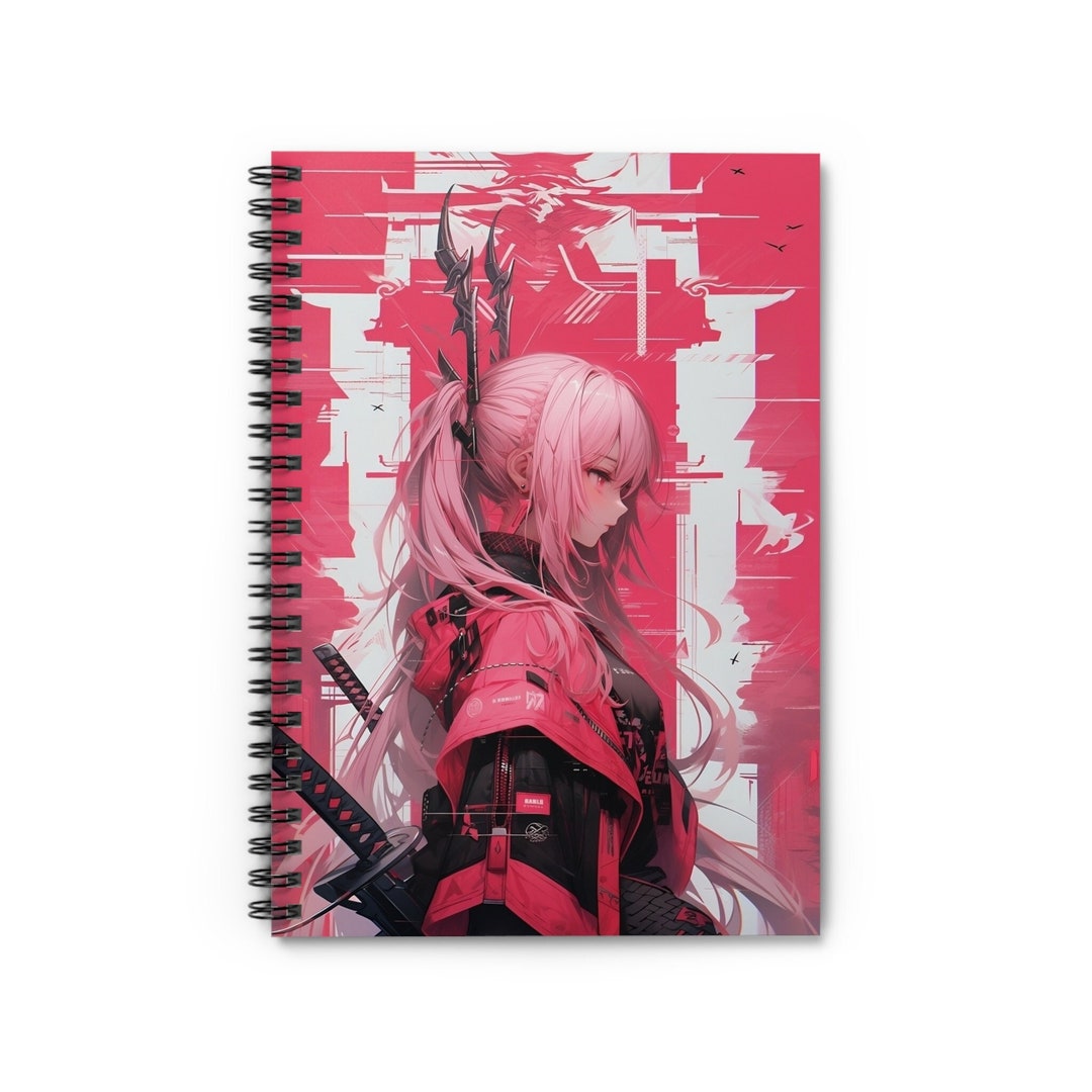 Anime Girl Art Notebook Anime Art Notebook Anime Journal Art Anime ...