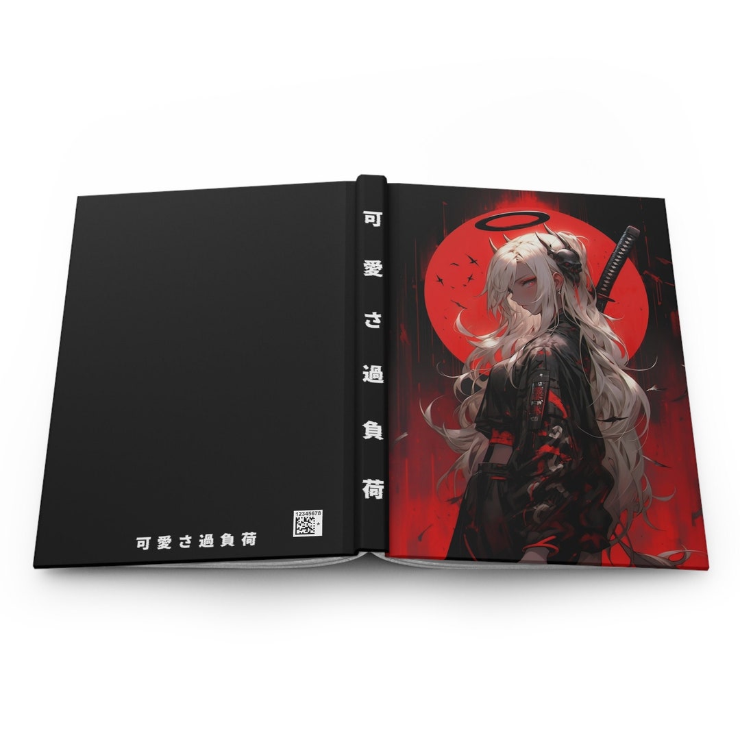 Anime Art Journal Anime Girl Notebook Anime Gift Dream Journal Demon ...