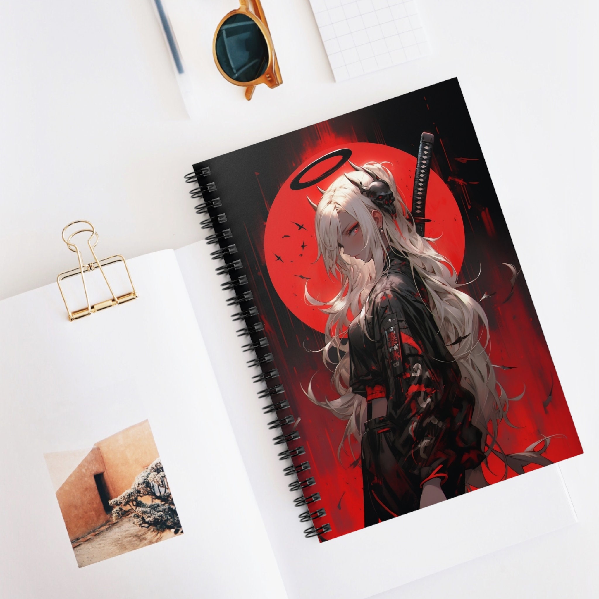 Anime Girl Art Notebook Anime Art Notebook Anime Journal Art Anime ...