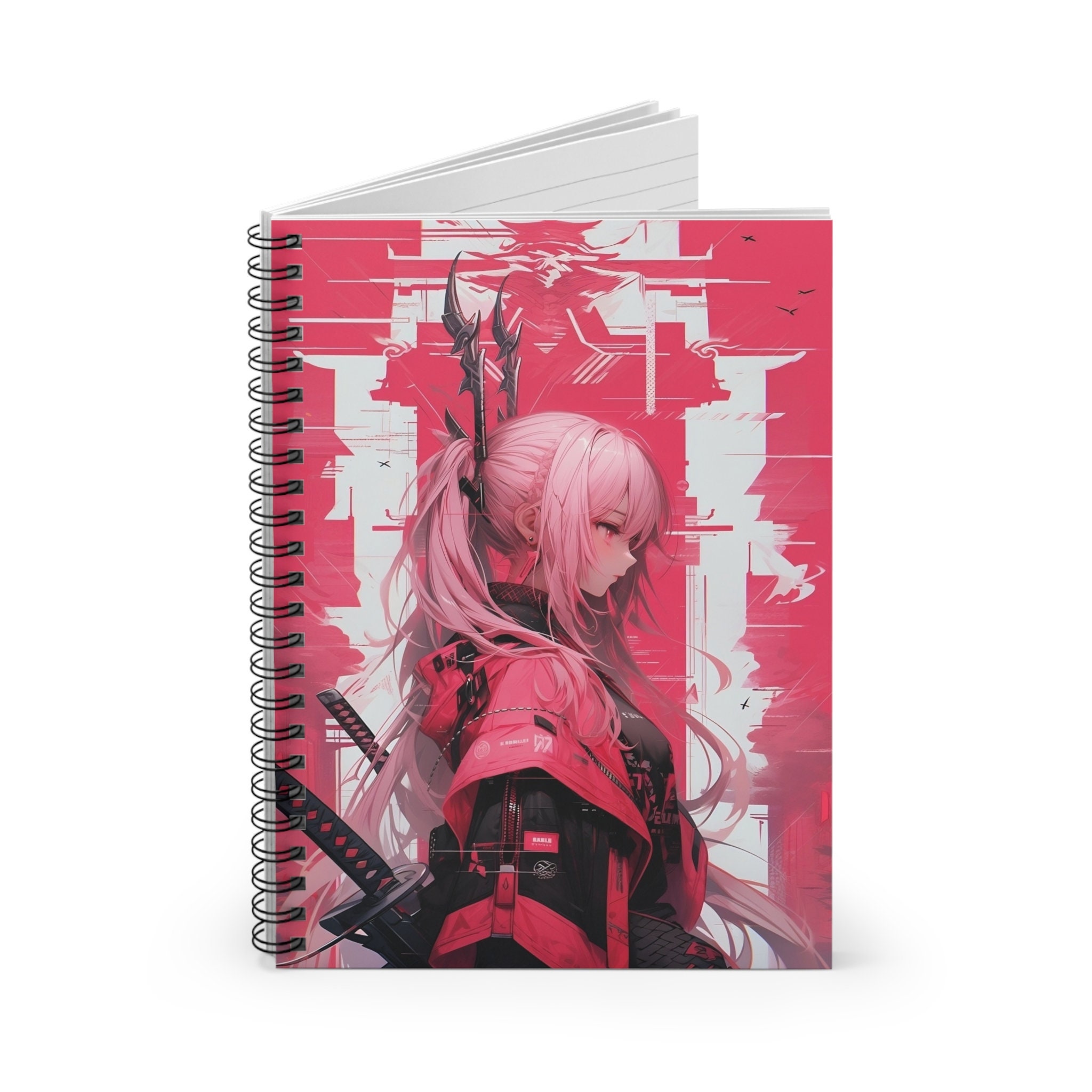 Anime Girl Art Notebook Anime Art Notebook Anime Journal Art Anime ...