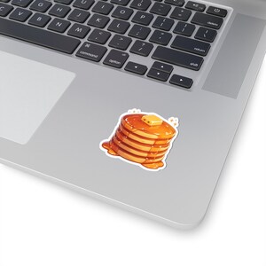 Kawaii Pancake Sticker Pancake Sticker Cute Sticker Vinyl Sticker Food ...