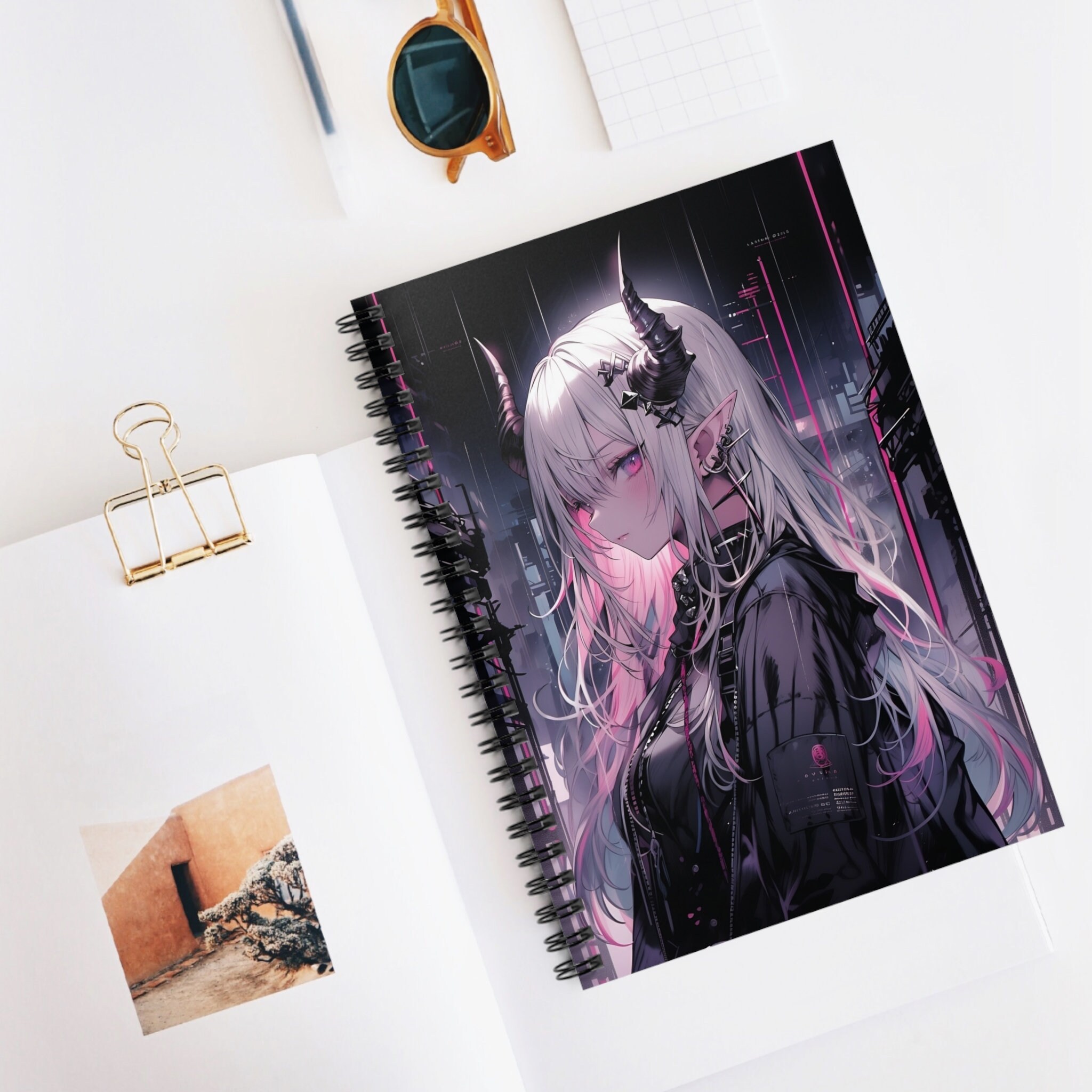 Anime Girl Art Notebook Anime Art Notebook Anime Journal Art Anime ...