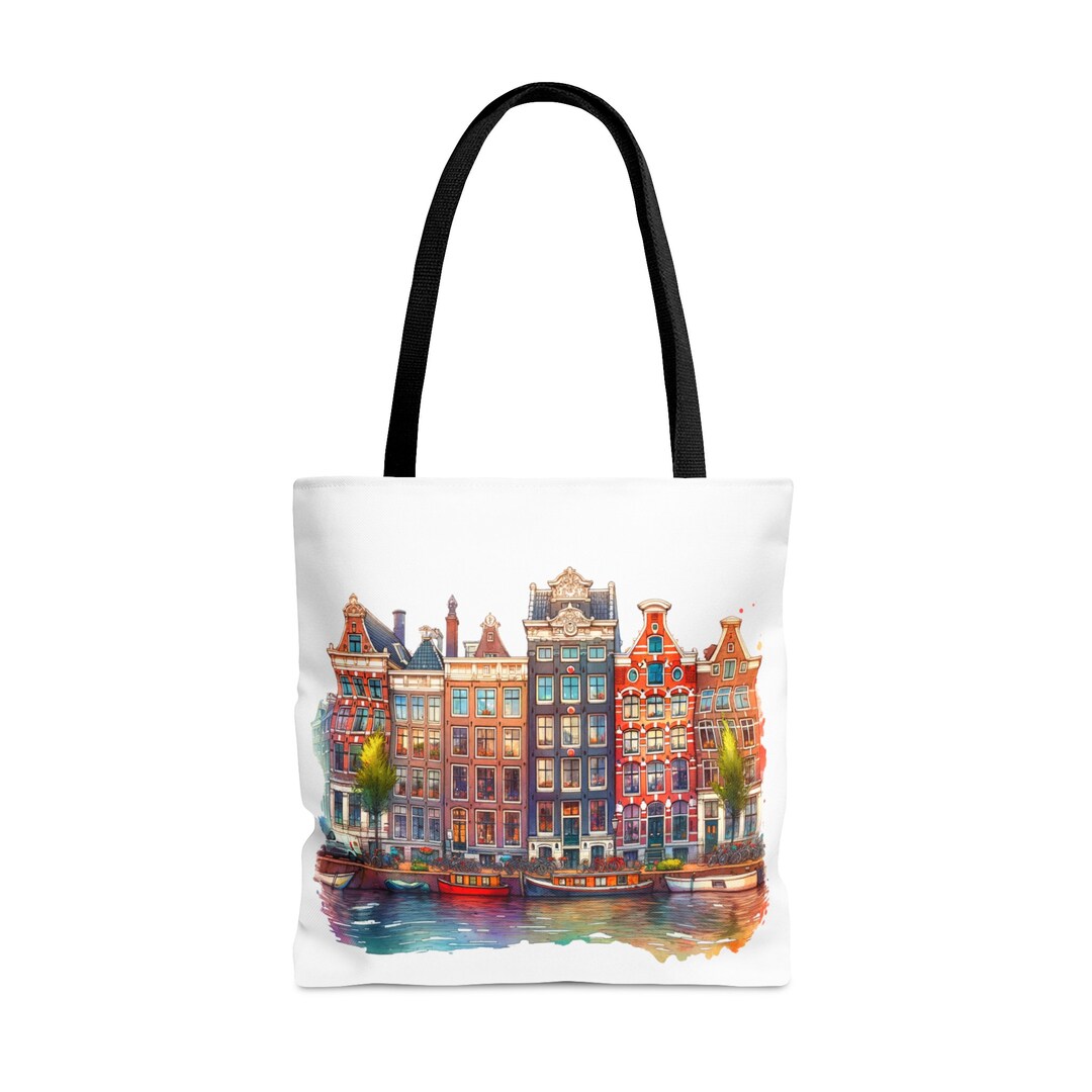 Dutch Canal House,tote Bag, Amsterdam All Purpose Bag. Holland House ...