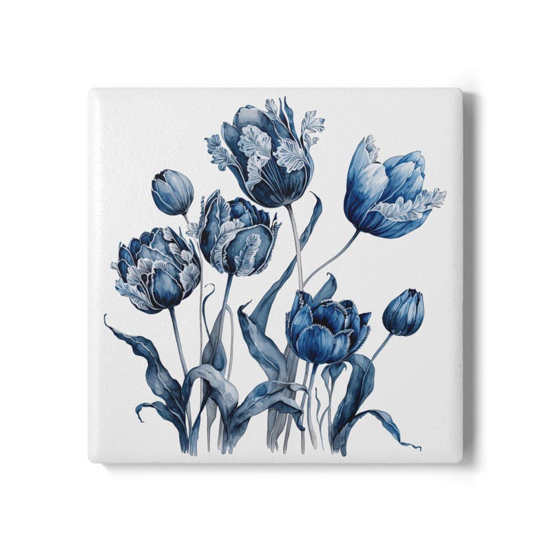 Blue Tulip - Etsy