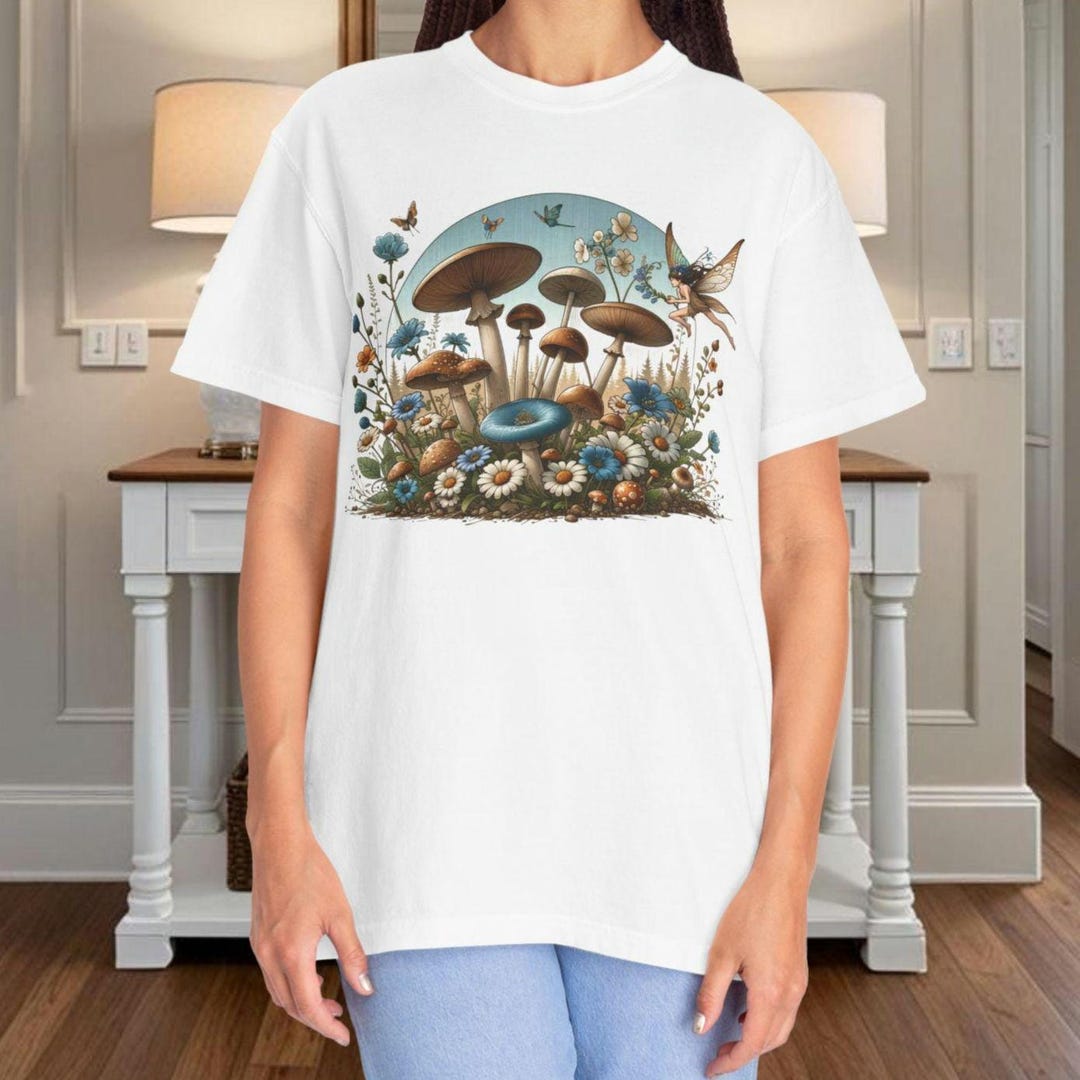 Fairy Core Cottage Core T-shirt, Botanical and Fairies Shirt, Gift for ...