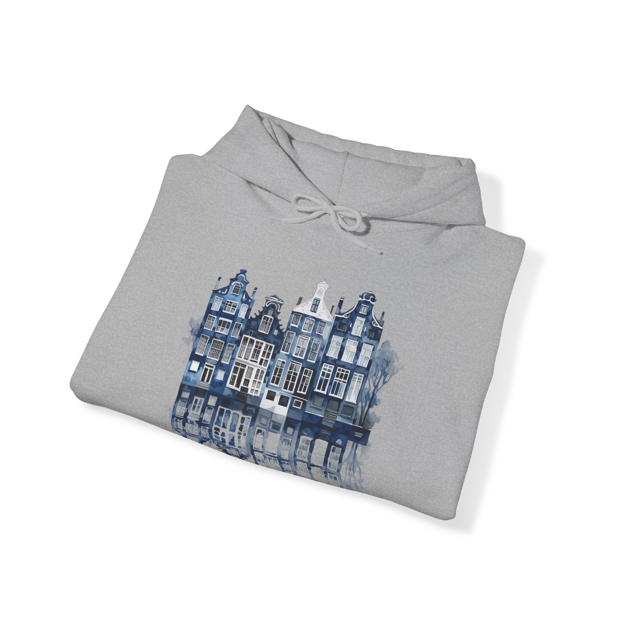 Amsterdam Holland Dutch Canal Houses Unisex Heavy Blend™ Hooded ...