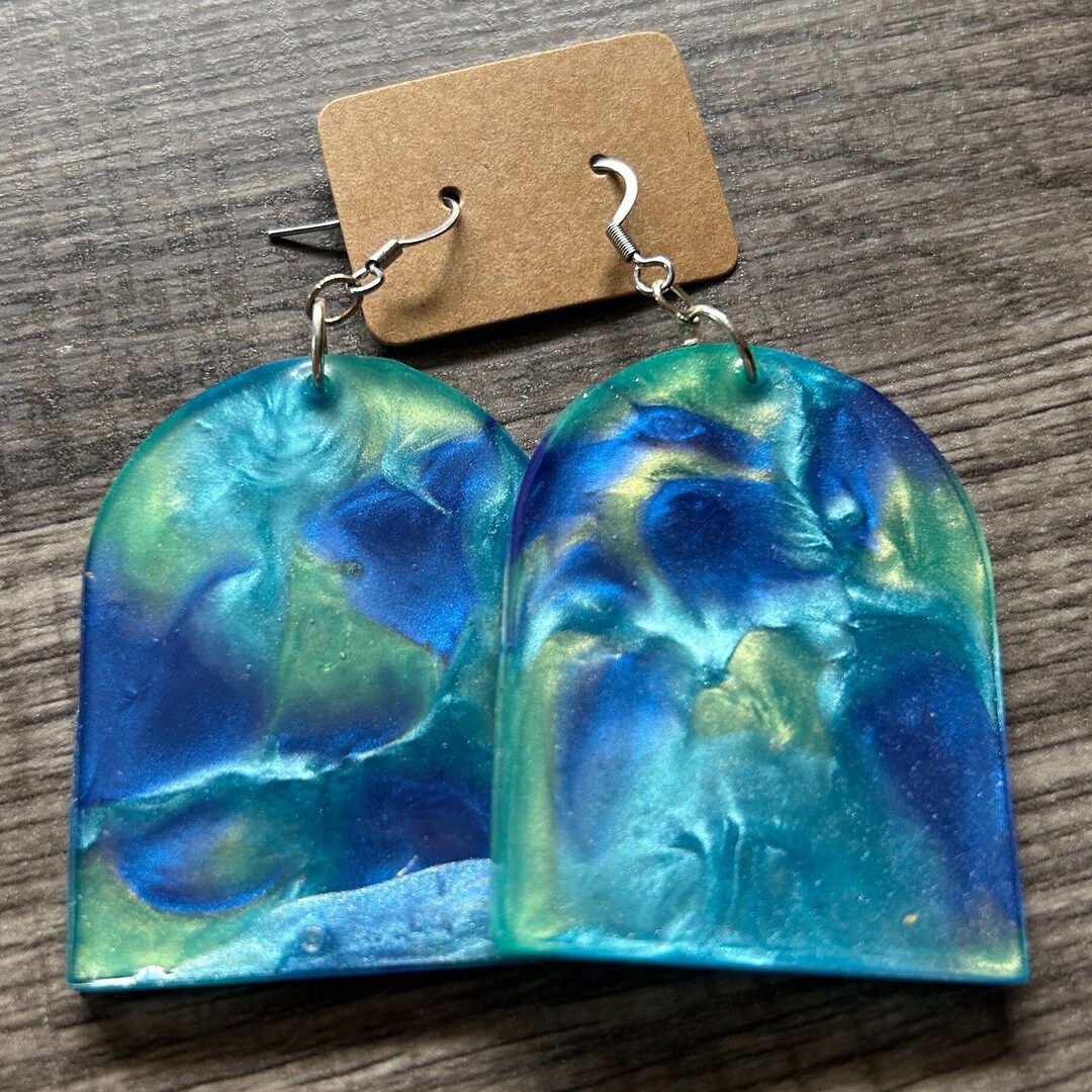 Window Style Large Arch Earrings - Etsy