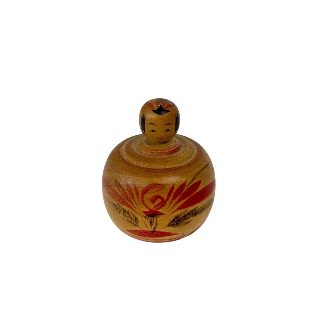 Vintage Japanese Ejiko Kokeshi Wooden Doll Signed - Vintage Japanese ...