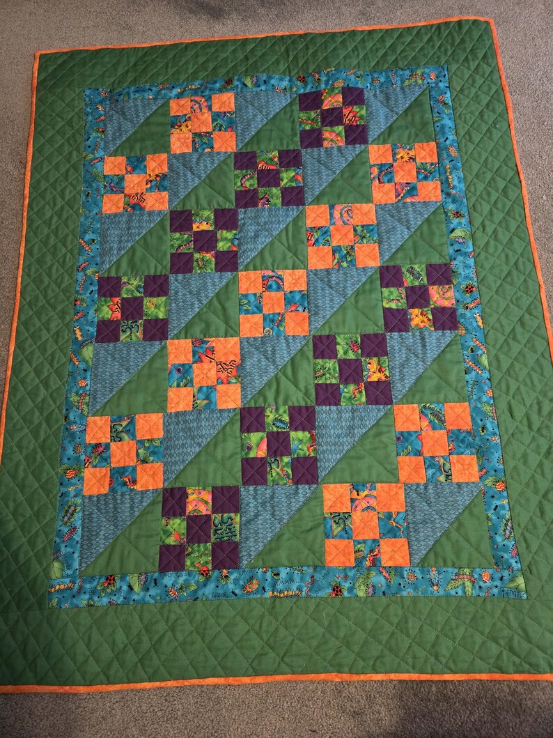 Bugsy Bug Child's Quilt - Etsy