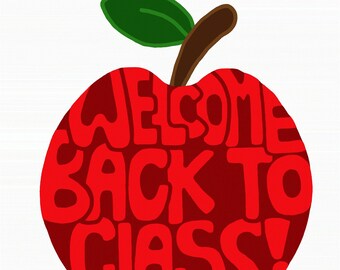 Back to School Digital Download, Teacher Gift Graphic, Apple Pencil Bow ...