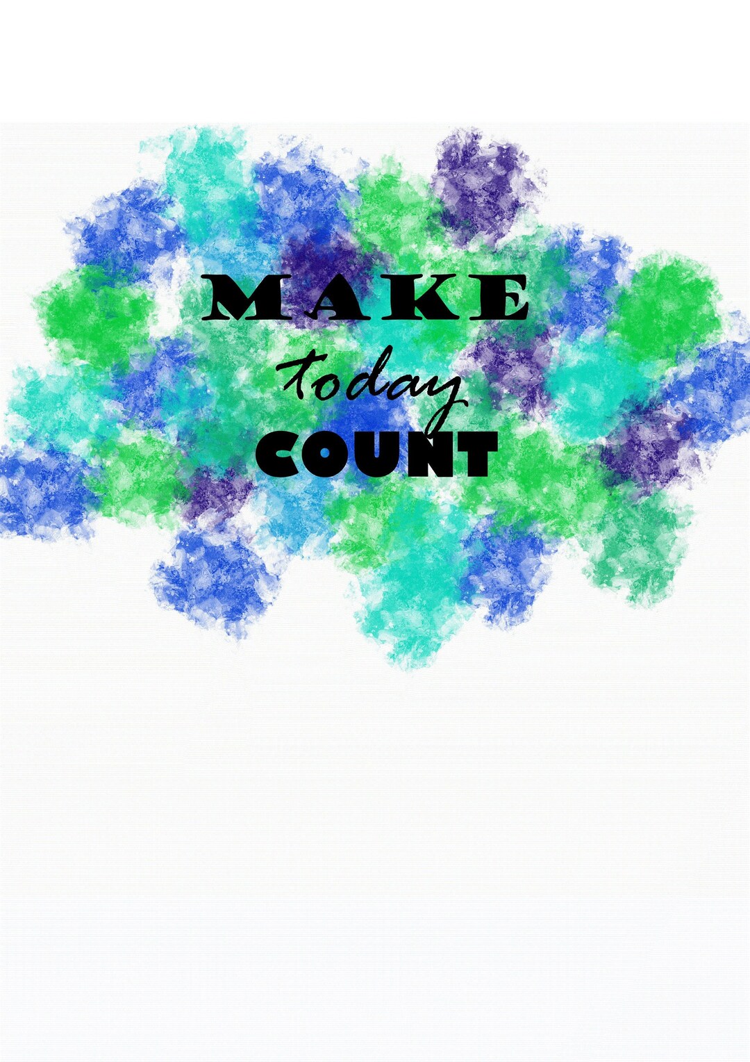 Make Today Count - Etsy