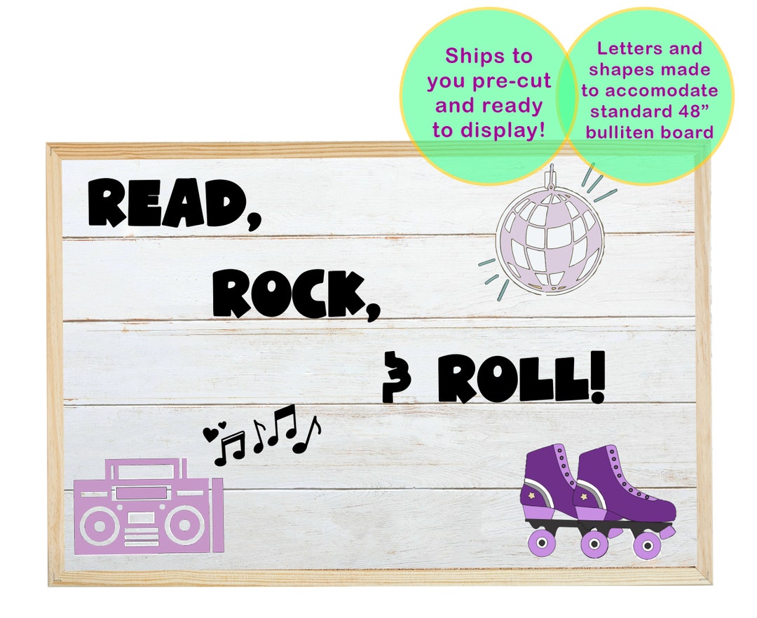 Reading Bulletin Board - Etsy